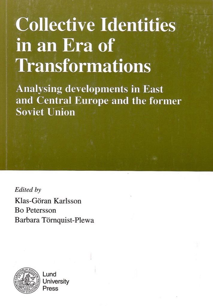 Collective identities in... | Karlsson, Klas-Göran - P... | från 75