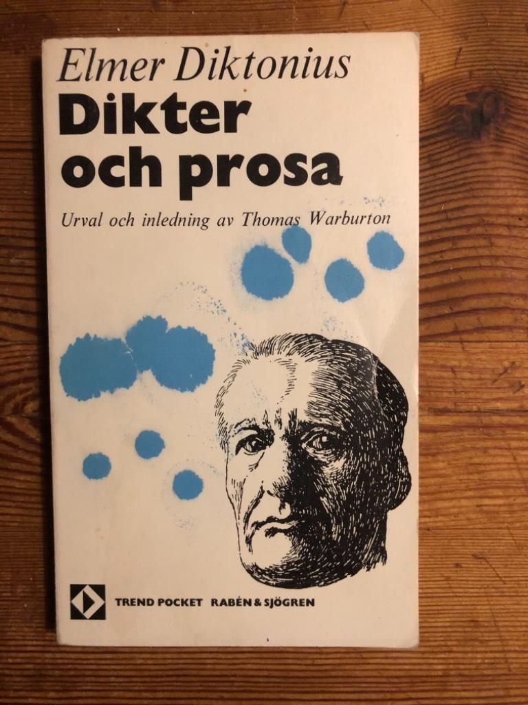 Dikter och prosa | Diktonius, Elmer - Warbu... | 62 SEK