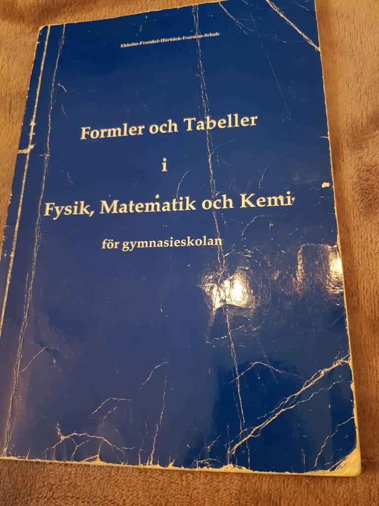 Formler och tabeller i fy... | Ekholm, Per Uno | från 45