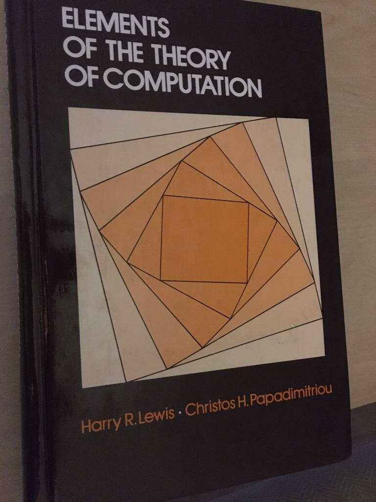 Elements of the theory of... | Lewis, Harry R. - Papadi... | från 120