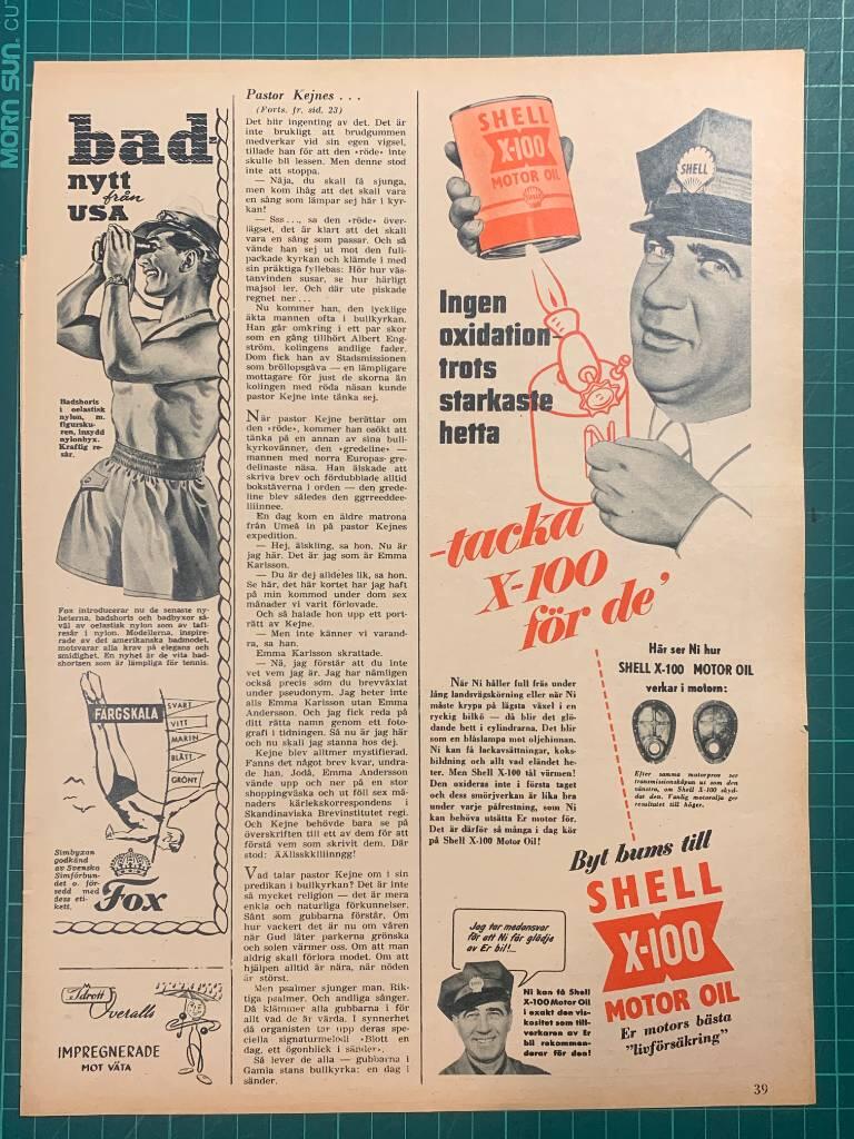 Retro-annons ”Byt bums ti... | 55 SEK