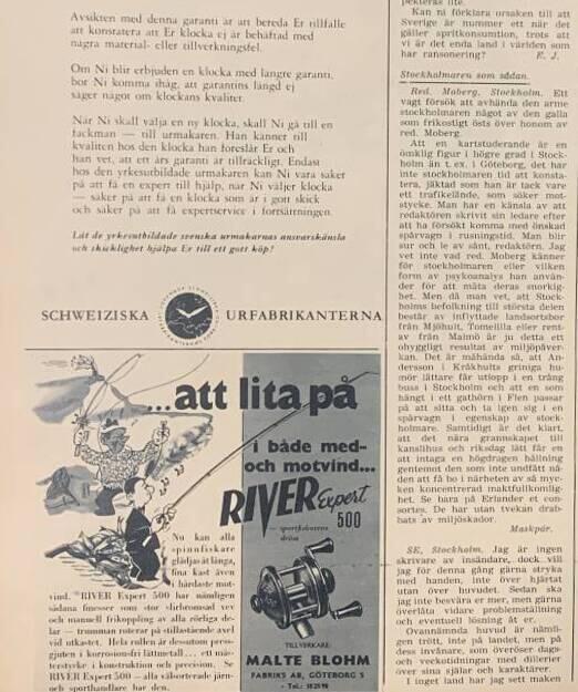 Retro-annons ”River Exper... | 45 SEK
